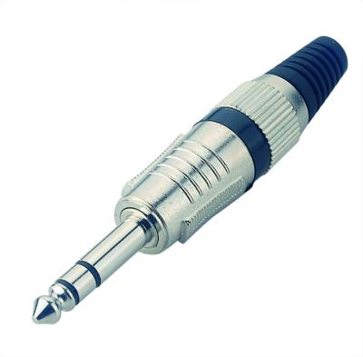 China Audio Plug Male 6.35mm Jack GT008 for sale
