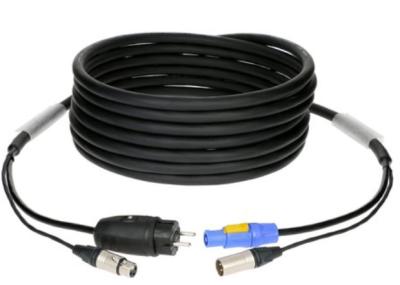 China H1A33NP audio and power hybrid cable with XLR 3p. and Schuko M => powerCON A for sale