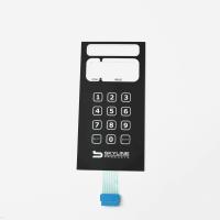 China Metal Pust Button Backlight Membrane Switch Flexible For Electronic Products for sale