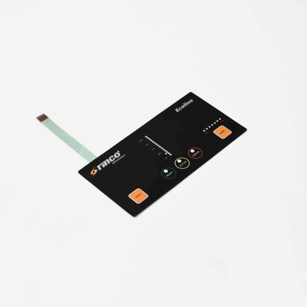 PET PC Material LED Membrane Switch With Frosted Glossy Matte Surface