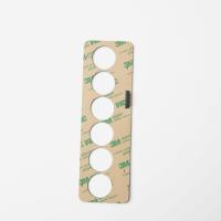 China OEM Push Button Membrane Switch Graphic Overlay With UV Printing for sale