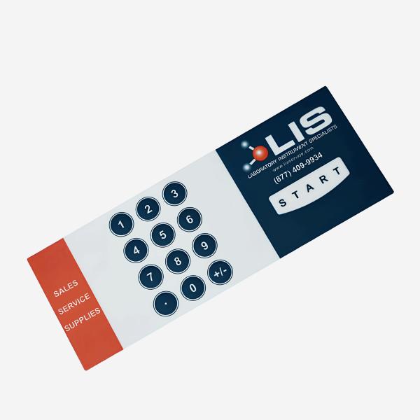 Tastiera a membrana personalizzata con stampa UV per dispositivi touchscreen multifunzionali