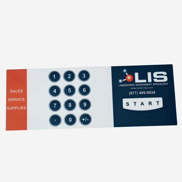 Tastiera a membrana personalizzata con stampa UV per dispositivi touchscreen multifunzionali