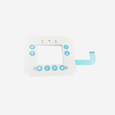 China 250V 1A Waterproof Membrane Keypad Switch With Glossy Matte Surface for sale