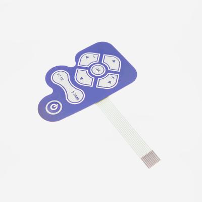 중국 광택 있는 광택이 없는 표면을 가진 불규칙한 모양 애완 동물 촉감 막 스위치 판매용