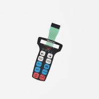 China Customized Push Button Membrane Switch LED Lighted IP67 Water Resistant for sale