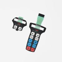 China Customized Push Button Membrane Switch LED Lighted IP67 Water Resistant for sale