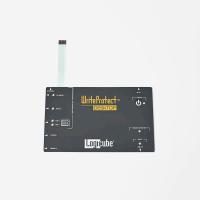 China Flexible Backlight Membrane Switch For Multimedia Keys Applications for sale