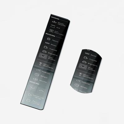 China PMMA Acrylic Switch Panel , Waterproof Membrane Switches With Polished Frosted Surface for sale