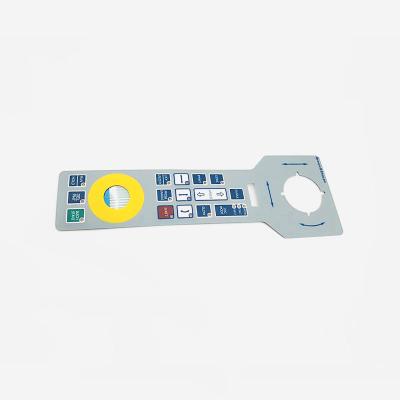 China Custom Membrane Switch Keypad Keyboard Water-Resistant Membrane Touch Panel for sale