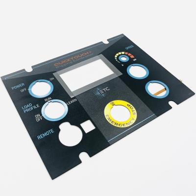 China Customizable Female Connector Membrane Keypad with PET Button Material for sale