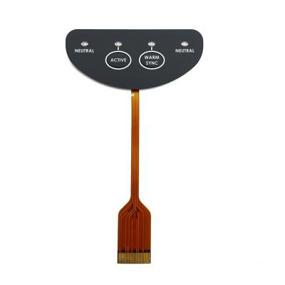 China 55*70mm FPC Electronics Switch Flat Non-tactile Button for Enhanced Functionality for sale