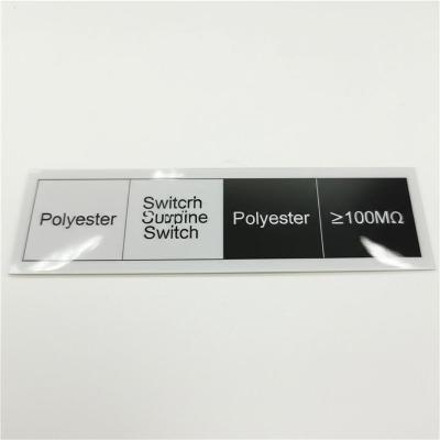 Cina Resistenza di isolamento ≥100MΩ Interruttore a membrana in poliestere opaco/lucido per applicazioni industriali in vendita