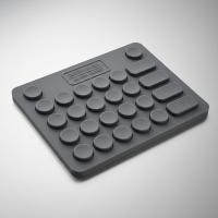 China Rubber Keypad Button Material Silicon Rubber Panel Built According To Custom Request Ensuring Performance and Comfortable Tactile Feedback for sale