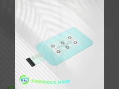 LED Backlight PET Membrane Switch Panel Abrasion Resistant Multifunctional
