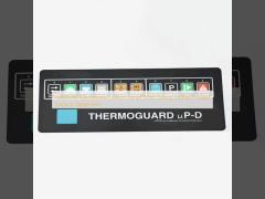 Panel de interruptor de membrana industrial con tratamiento superficial helado mate brillante