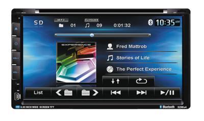 Cina Bluetooth 2 Gps automatici Dvd del sistema di navigazione di multimedia dell'automobile di Manica con il microfono in vendita
