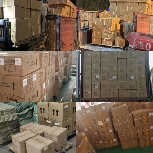 Finished probiotic products ready for shipment