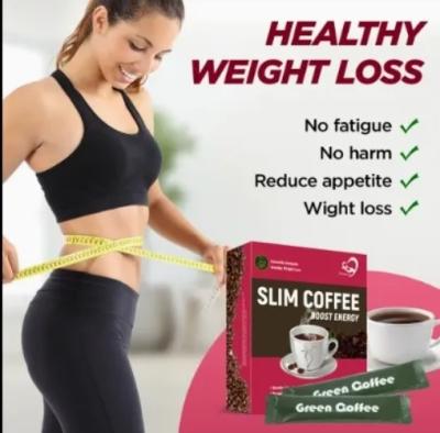 China Natural Instant Diet Coffee Powder Green Coffee Tea Extract Neutral Taste Blend Garcinia for sale
