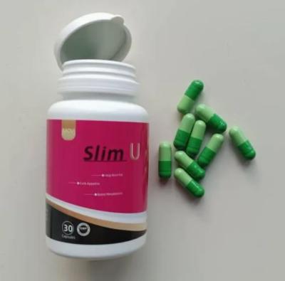 China Natural Weight Loss Capsules Slim U Diet Pill Best Seller Fat Burner Slimming Pills for sale