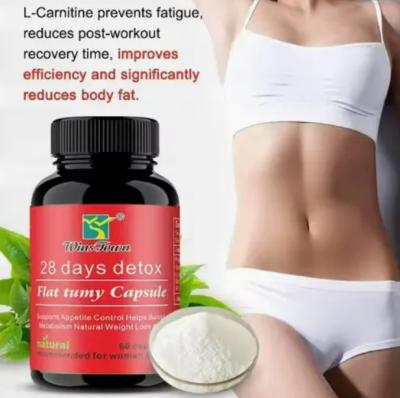 China OEM Weight Lose Flat Tummy Capsule Dietary Fiber Supplement Slimming Detox Pills Capsules for sale
