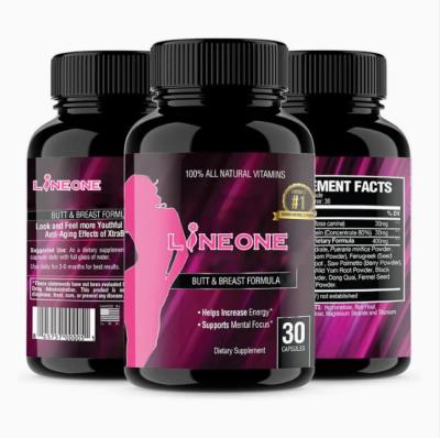 China Butt And Breast Enlargement Supplement Natural Curves Boobs Increase Capsule for sale