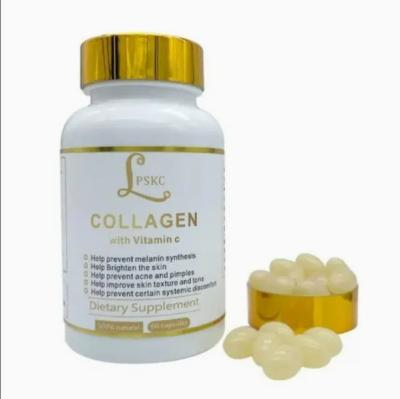China Glutathione Skin Whitening Products Skin Biotin Keratin Gummies Collagen Vegan Powder Capsules for sale
