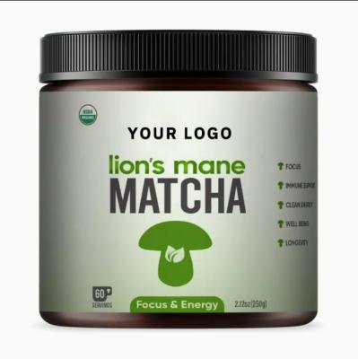 China Matcha Powder Ceremonial Matcha Cans Green Tea Powder  Instant Mushroom Matcha Powder for sale