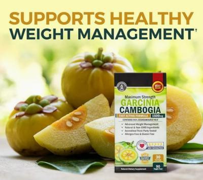 Cina Integratore di estratto di Garcinia Cambogia Capsule di supporto dimagranti biologiche per la perdita di peso in vendita