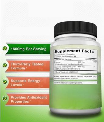 Cina Capsule dimagranti brucia grassi all'estratto di Garcinia Cambogia erboristico in vendita