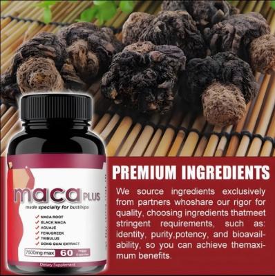China OEM / ODM Maca Root Pills Curve Maca Extract Maca Pills For Butt Enhancement for sale