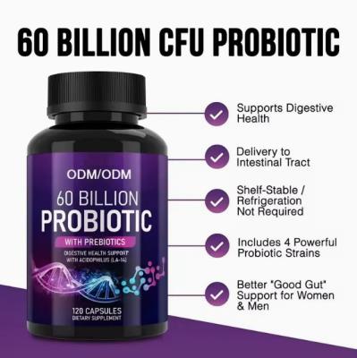 China Women Probiotics Capsules Digestive Support Gut Health Prebiotic Pills 100 Billion Cfus for sale