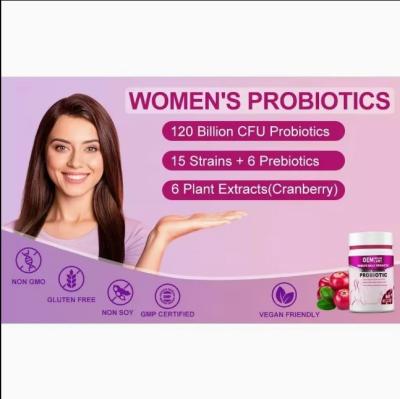 Cina Capsule di probiotici per donne, enzimi digestivi, integratore per la salute immunitaria, intestinale e vaginale in vendita