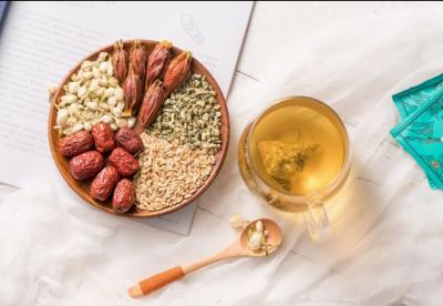 Cina Costruzione della pelle Cura della pelle Tè Bio Grano saraceno Rosa Loto Tè disintossicante Tè brucia grassi in vendita