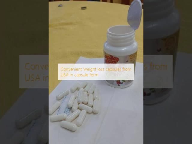Convenient Weight loss capsules from USA in capsule form