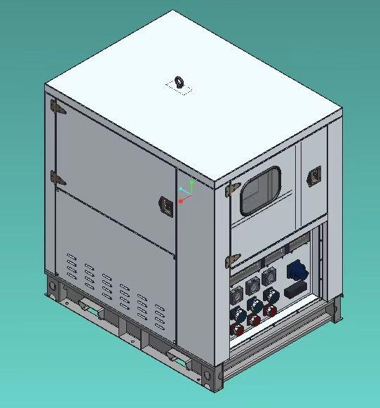 Quality Portable Power Storage Unit Battery For Rental 50hz 30kw 50kwh for sale