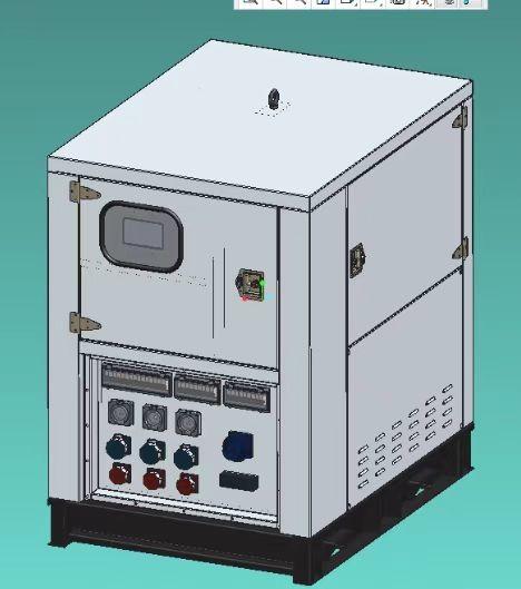Quality 200kWH Commercial Battery System BESS With Diesel Generator For Rental for sale