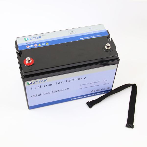 Quality 12.8V 100Ah LiFePO4 Battery Prismatic Lead Acid Replacement Lithium Battery for sale