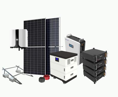 Quality Microgrid solution- Solar + Battery + PCS + MTTP + Diesel gensets 3kw 5kwh for sale