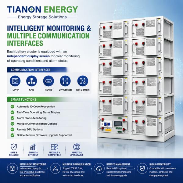Quality Lithium Battery Cluster 30kWh 96V 314Ah Energy Storage System Modular 6000 Cycles CAN RS485 Home Commercial ESS for sale