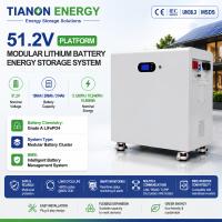 Quality 51.2V 16.08kWh 314Ah LiFePO4 Battery Energy Storage System Modular Cluster CAN for sale