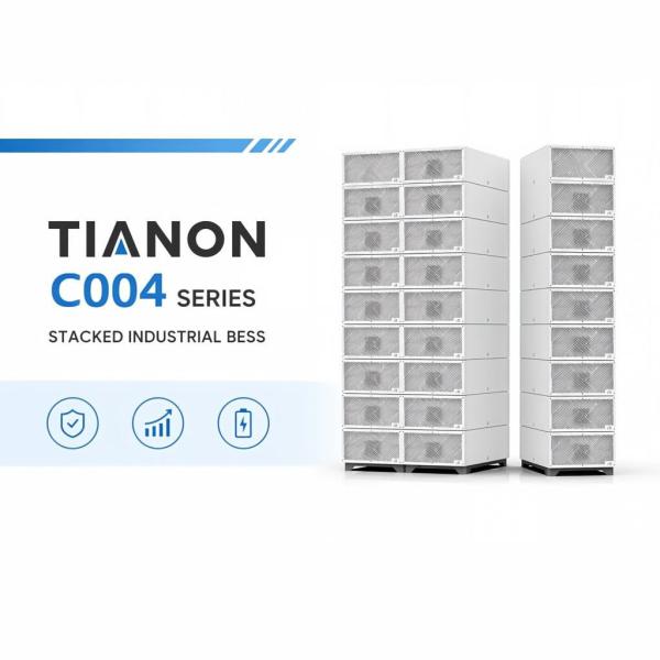 Quality Stackable Industrial ESS 358.4V 314Ah 112.5kWh 7-PACK 8000 Cycles AI Smart BMS Energy Storage System for sale