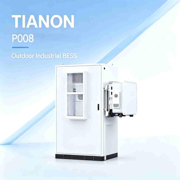 Quality 241kWh Industrial Commercial LiFePO4 ESS Cabinet Large Factory Peak Shaving Solar Backup Energy Storage System - Tianon for sale