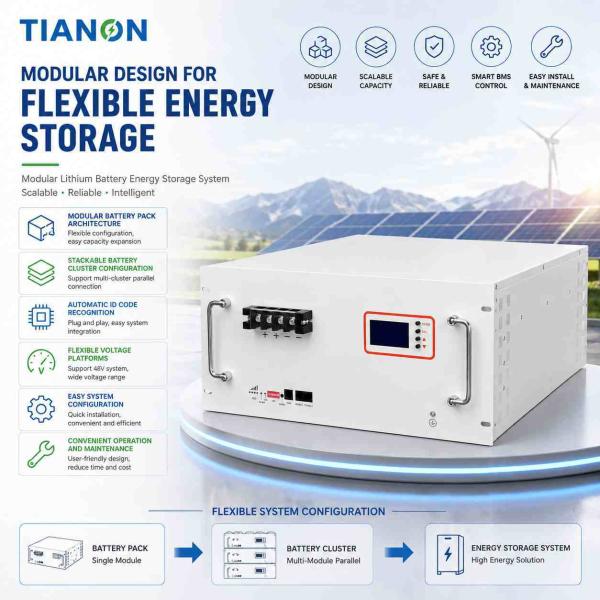 Quality 51.2-314 Rack Mounted LiFePO4 Battery 51.2V 314Ah 16.1kWh with BMS RS485 CAN for Solar UPS Backup for sale