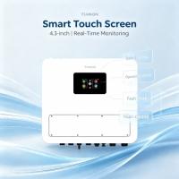 Quality 6kW Single Phase Hybrid Solar Inverter IP65 50-450V MPPT 230Vac with 4.3 Inch for sale
