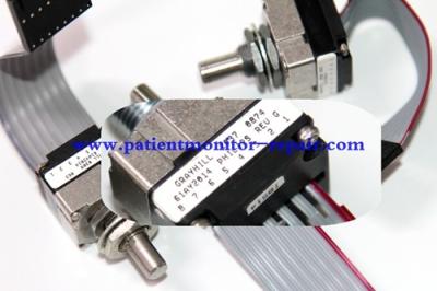 China Botón rotatorio del codificador del Defibrillator de  M4735A M3535A M3536A de las piezas de reparación del monitor paciente del equipamiento médico en venta