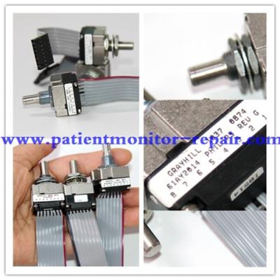 China Botón rotatorio del codificador del Defibrillator de  M4735A M3535A M3536A de las piezas de reparación del monitor paciente del equipamiento médico en venta