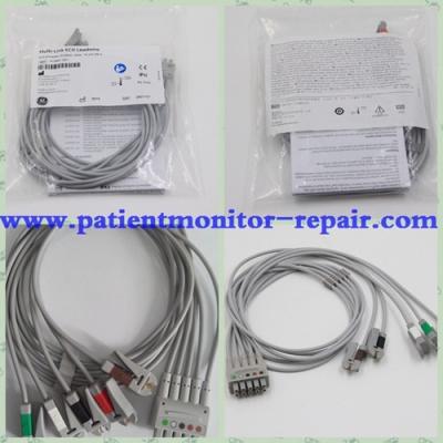 Multi - le fil 5-Ld des accessoires ECG de matériel médical de lien a groupé la référence 412681-001 de l'agrippeur AHA 74cm
