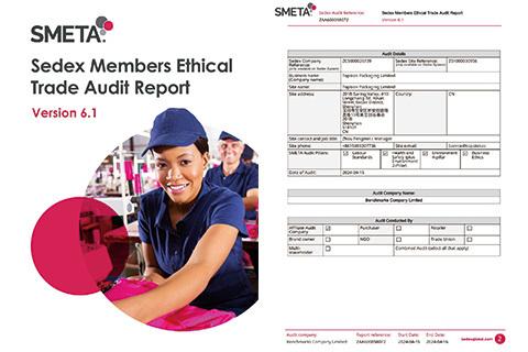 Sedex - Topsion Packaging Limited