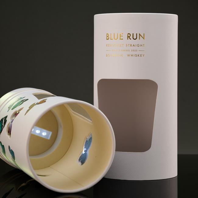 Custom luxury tube box packaging